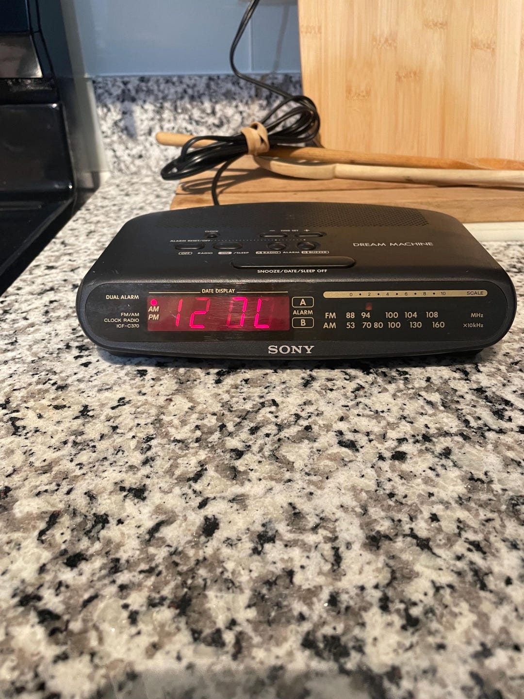 Vintage Sony DREAM MACHINE Alarm Clock/radio - Etsy
