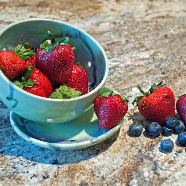 Ceramic Colander - Etsy