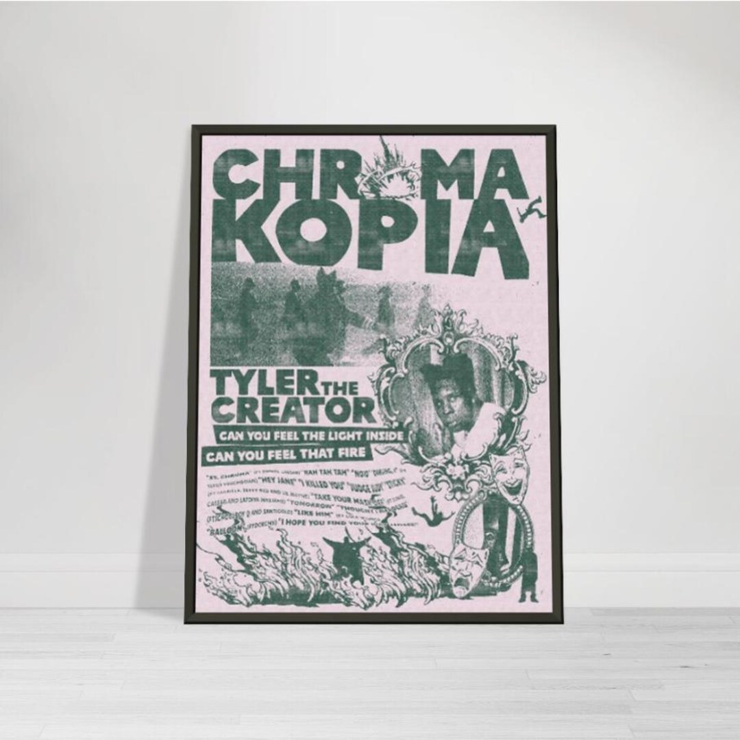 Tyler the Creator Chromakopia Music Poster Wall Art Wall Decor Print - Etsy