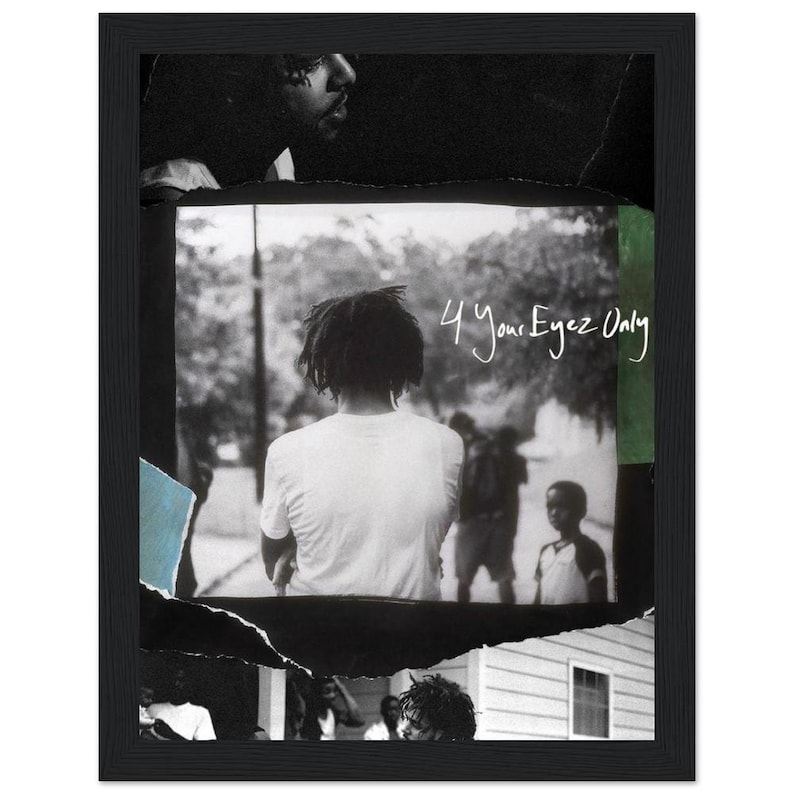 J. Cole / 4 Your Eyez Only / Album Cover Poster Poster Print Wall Art ...