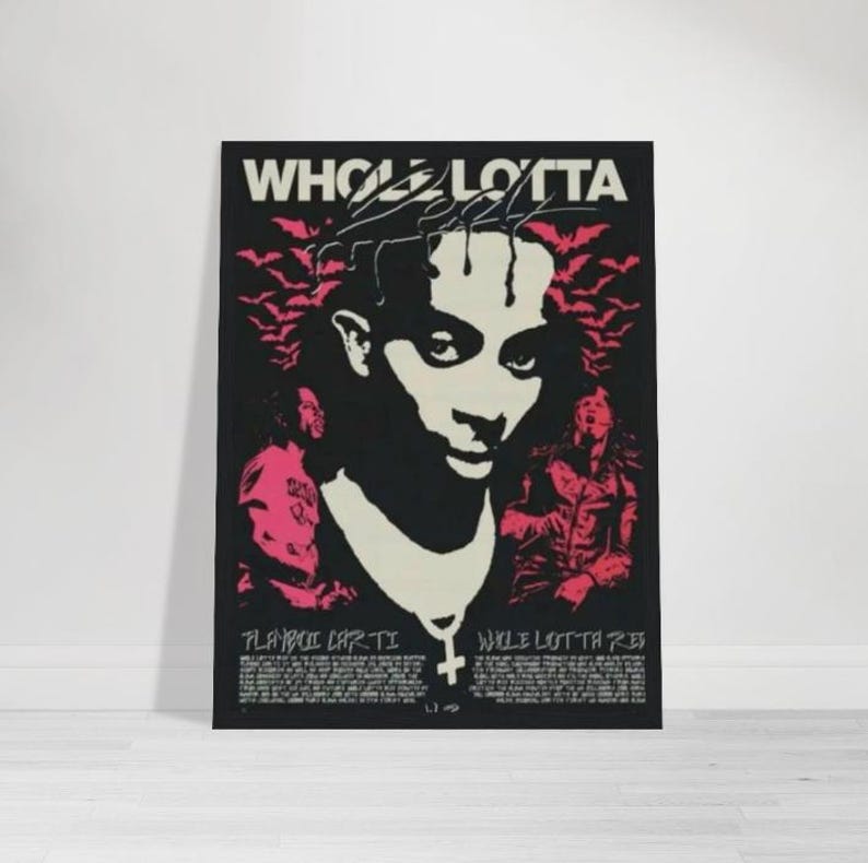 Whole Lotta Red / Whole Lotta Red Poster / Hiphop Poster / Hip Hop ...