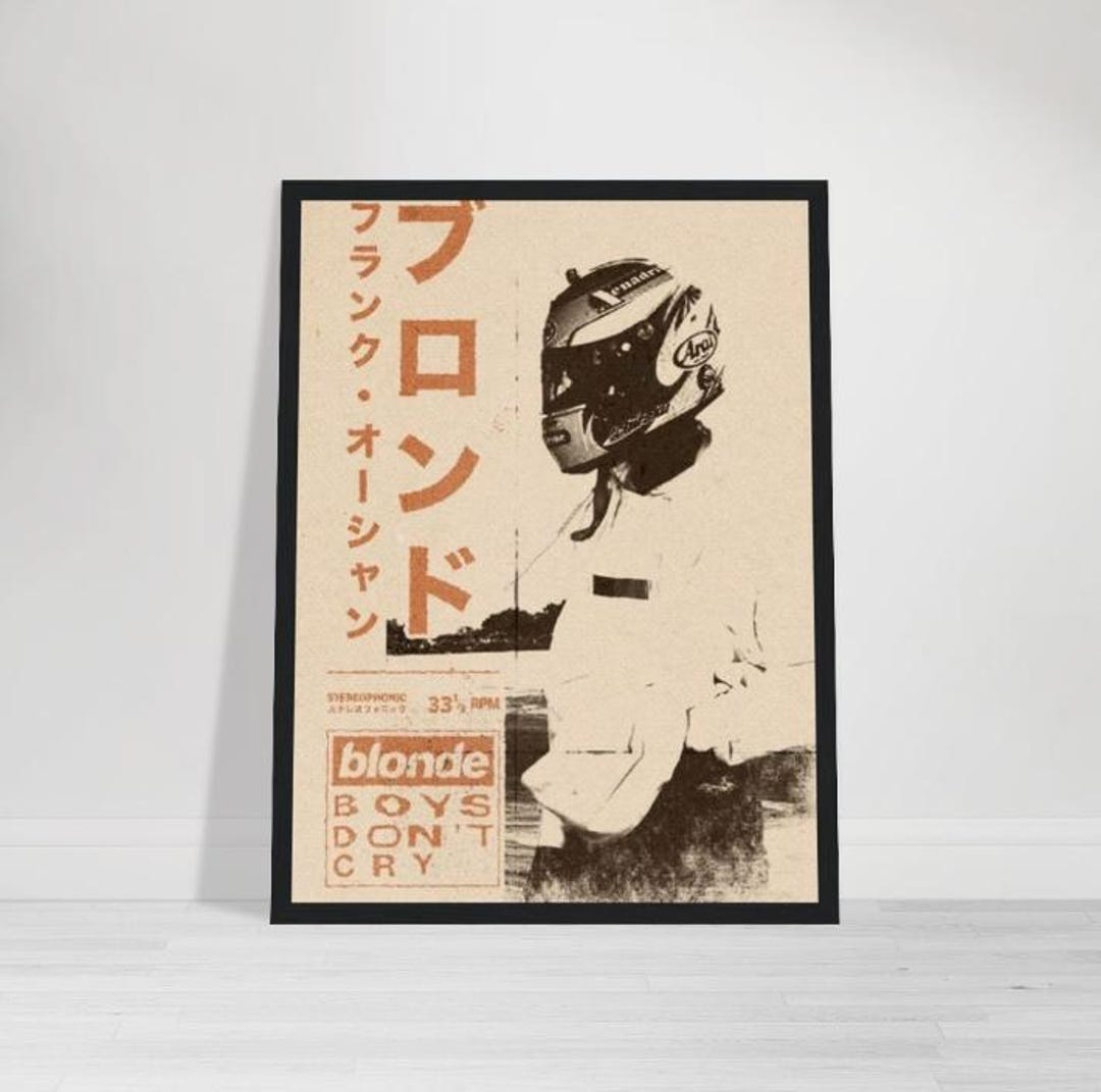 Frank Ocean Posters / Blonde Poster / Blonde Tracklist / Album Cover ...