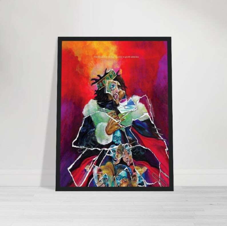 J. Cole Posters / KOD Poster / Album Cover Poster, Poster Print Wall ...