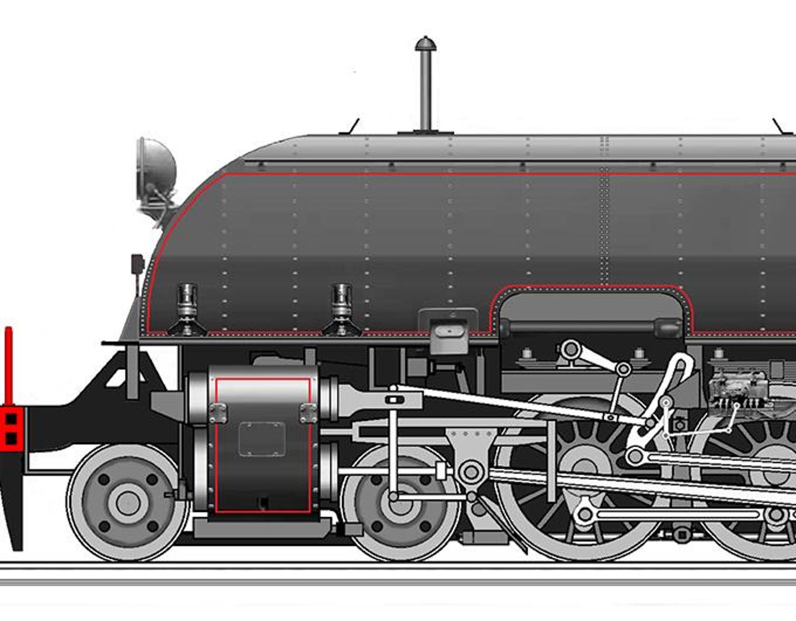 NSWGR AD60 Beyer Garratt Articulated Steam Locomotive Pictorial Digital ...