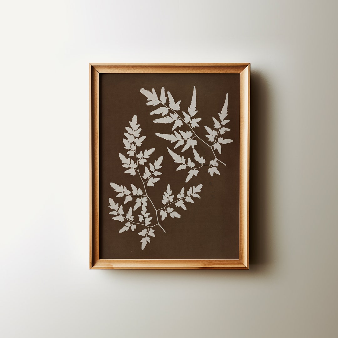 Neutral Botanical Wall Art Downloadable Decor for Laundry Room Large ...