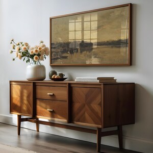 Samsung Frame TV Art | Cottage Core TV Art Neutral Landscape Oil ...