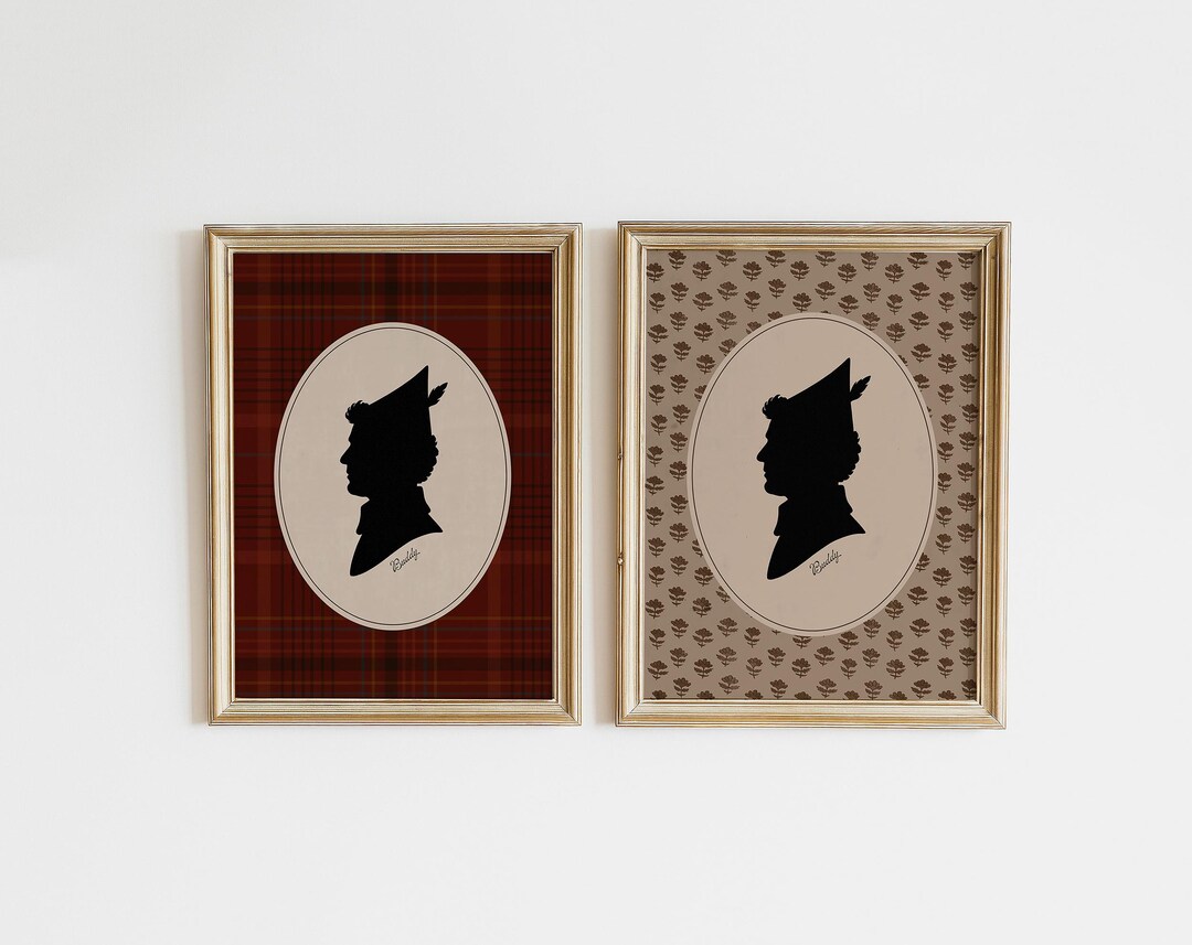 Buddy the Elf Silhouette Printable: Cottagecore Holiday Wall Art ...
