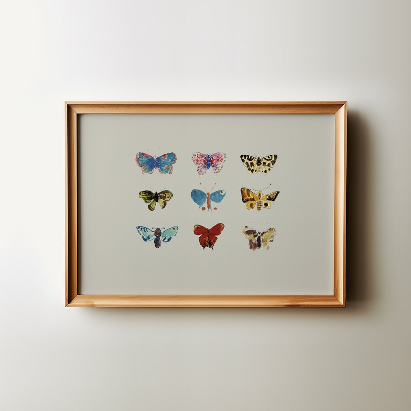 Butterfly Print - Etsy