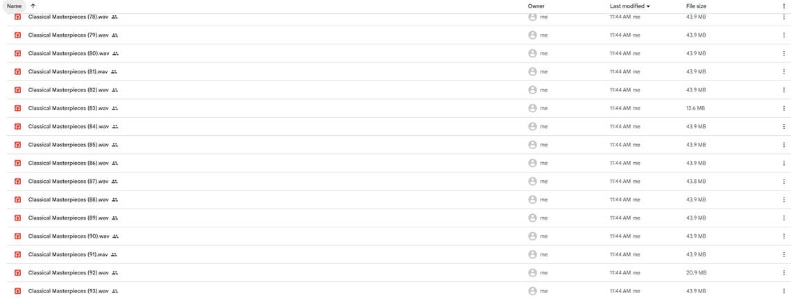 Classical Masterpieces Collection 93 Tracks of Royalty-free Music - Etsy