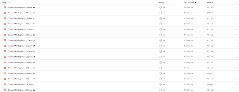 Classical Masterpieces Collection 93 Tracks of Royalty-free Music - Etsy