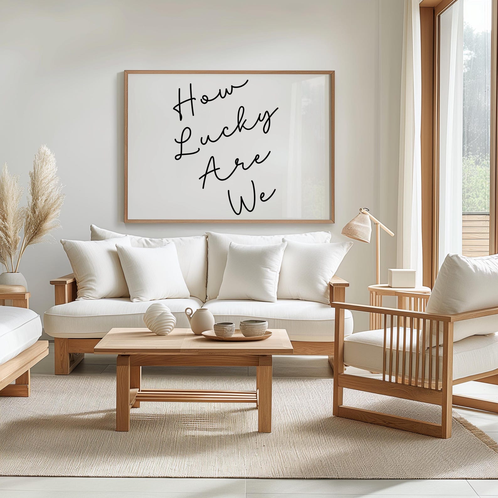 How Lucky Are We | How Lucky Are We Print | How Lucky Are We Wall Art ...