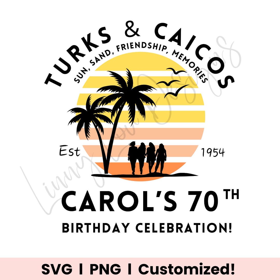 Personalized Girls Trip SVG L Family Vacation SVG L Birthday Trip SVG L ...