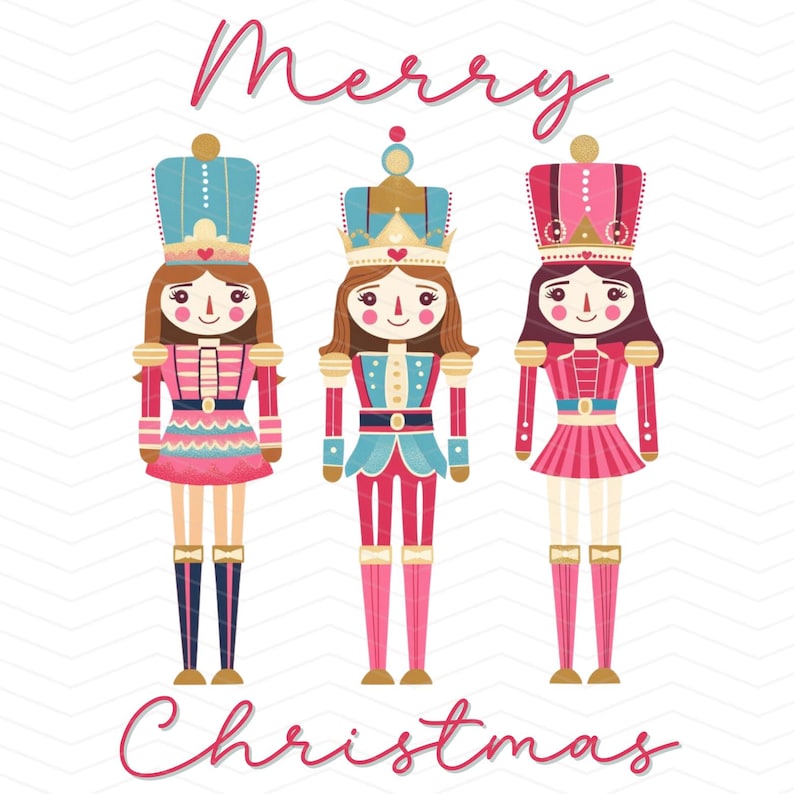 Nutcracker PNG L Pink Nutcracker PNG L Girl Nutcrackers L Christmas PNG ...