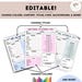 Editable and Instant Printable My Favorites Things List | Editable Gift ...