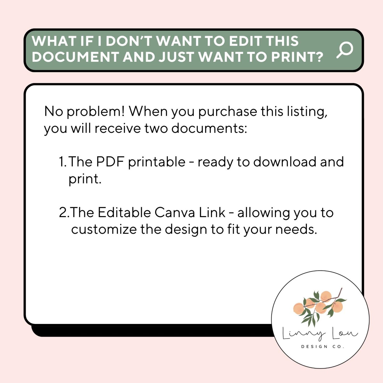 Editable and Instant Printable My Favorites Things List | Editable Gift ...