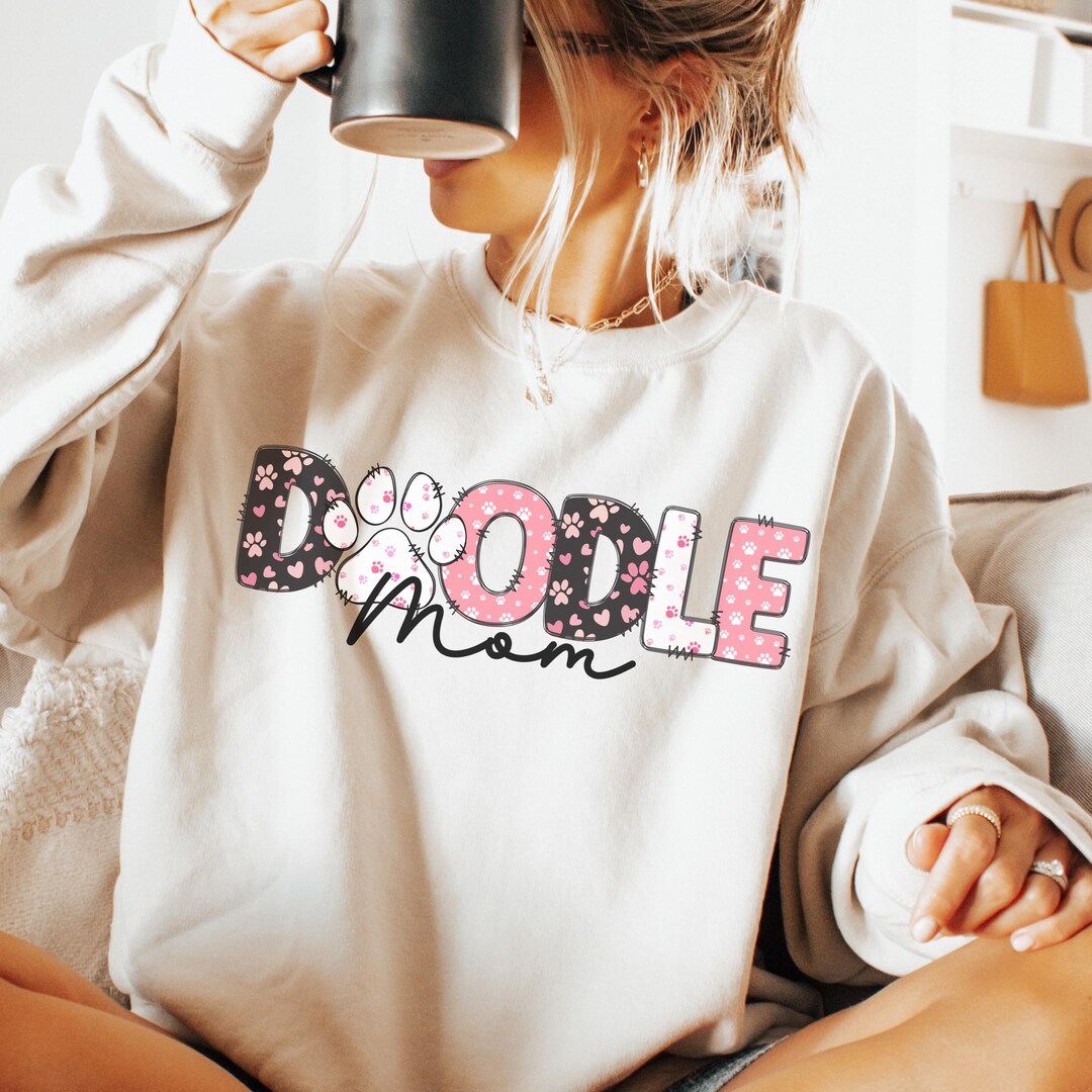Doodle Mom PNG | Doodle Mama PNG | Dog Mama Sublimation | Mother's Day ...