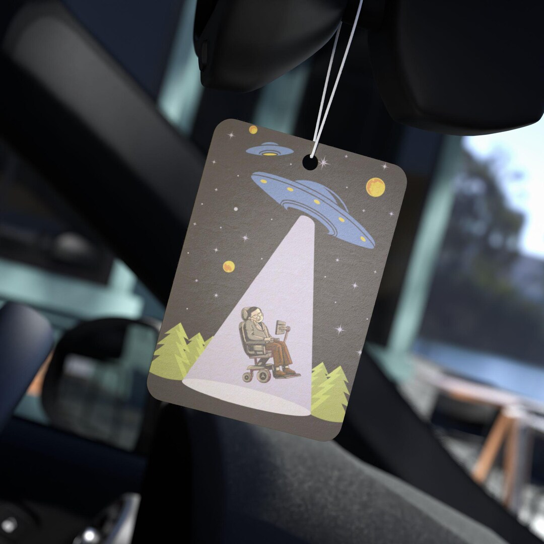 Car Air Freshener UFO Alien Abduction Gift for Ancient Alien Lovers ...