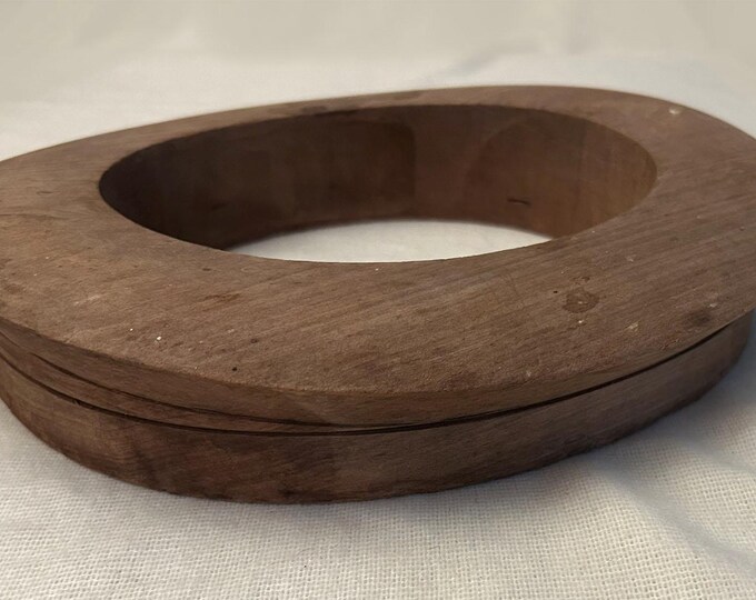 WOODEN HAT Block/millinery Antique Hat Mold Brim, Hat Form/mould - Hat ...