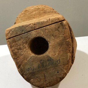 FEZ Wooden Crown Hat Block Hat Making Tools Millinery Supplies, Balsa ...