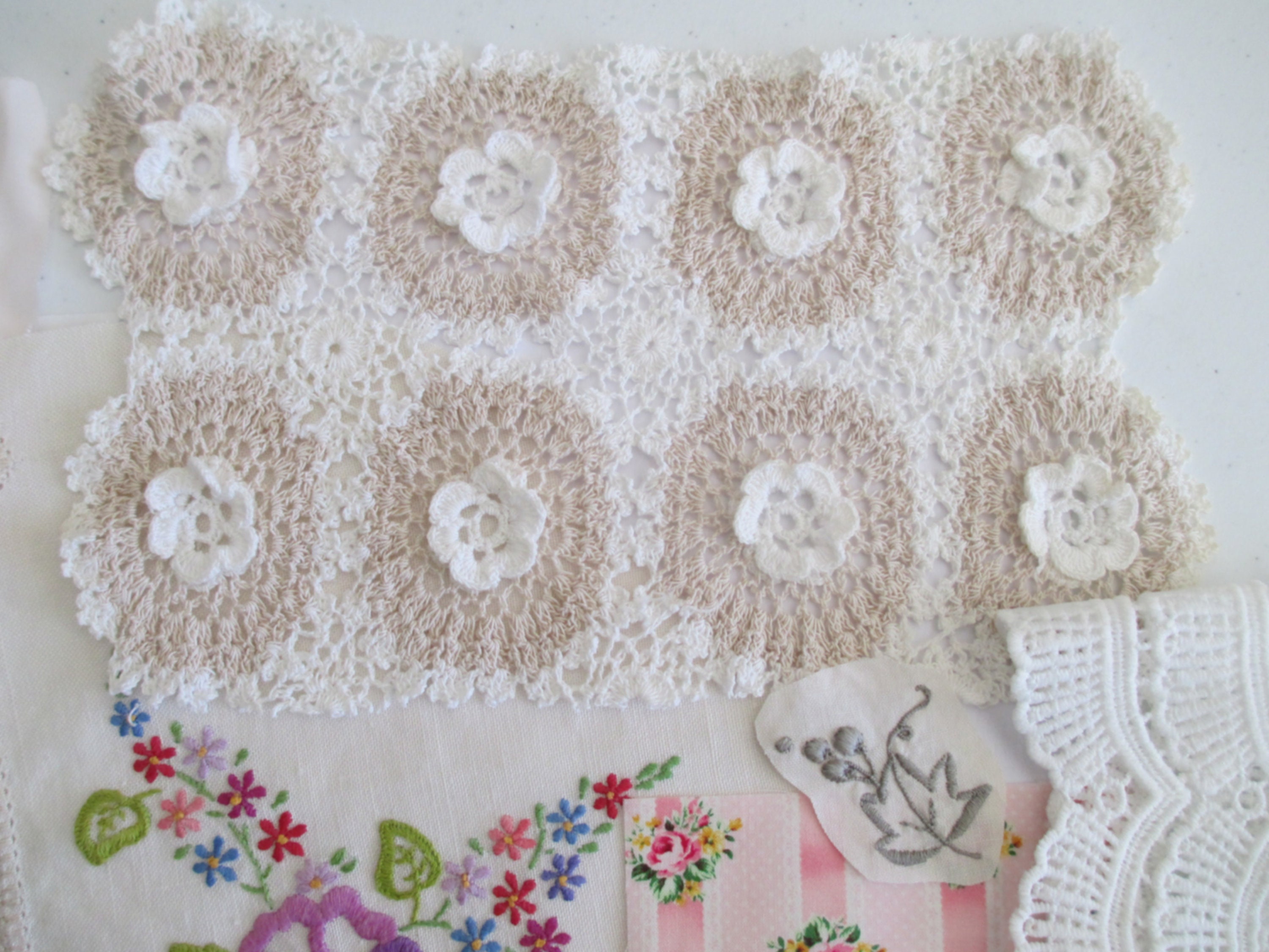 Slow Stitching Bundle, Fabric Craft Pack, Junk Journal Pack, Hand ...