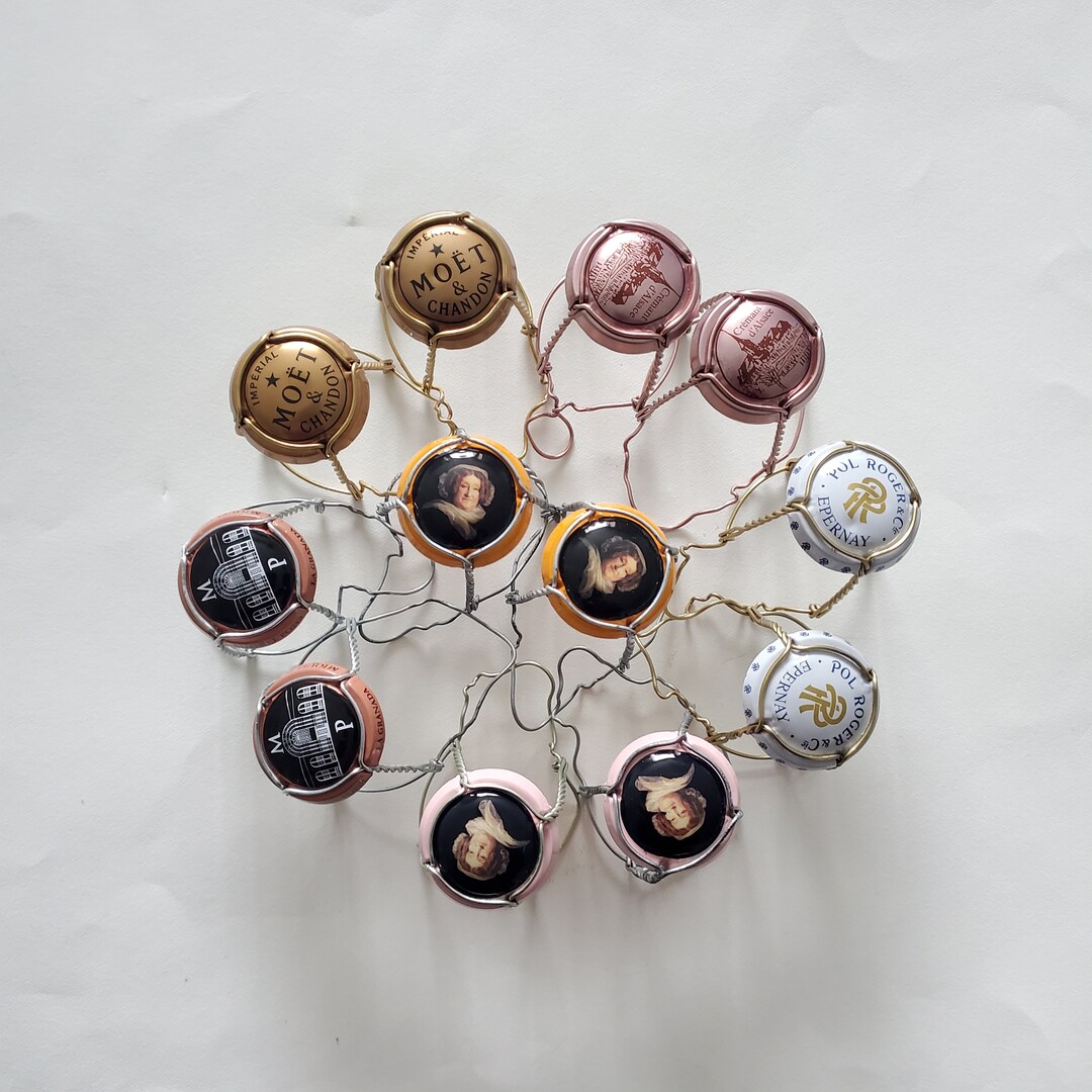 Champagne Cages With Caps Buttons Crowns Muselet Agraffe Tattinger Moet ...