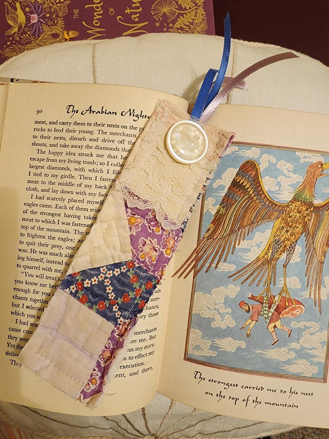 Repurposed Vintage Quilt Bookmarks - Etsy