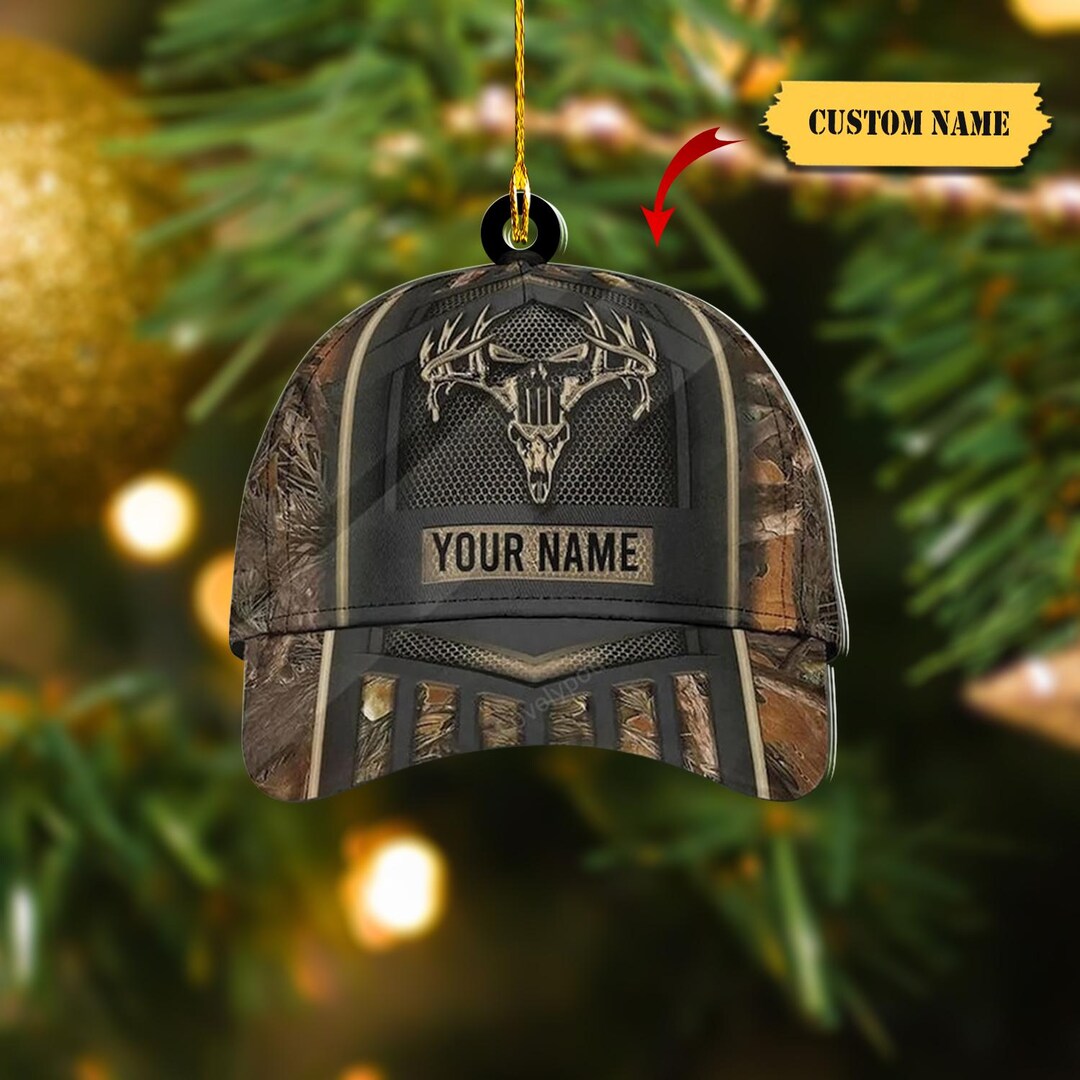 Personalized Hunting Ornament for Christmas,gift for Deer Hunting ...