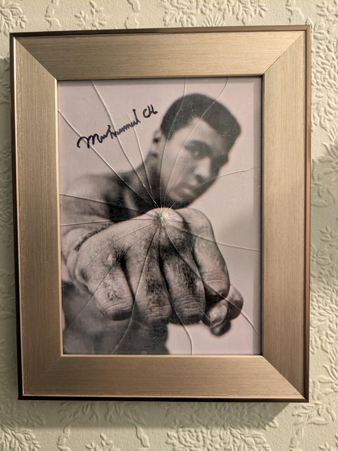 Muhammad Ali Smash Picture/ Frame - Etsy
