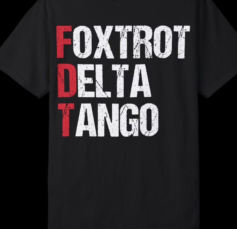 Foxtrot Delta Tango SVG PNG - Anti-trump Resist Design (digital ...