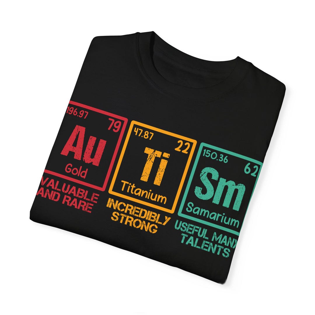 Autism Awareness Periodic Table SVG Bundle (PNG, EPS) - Etsy