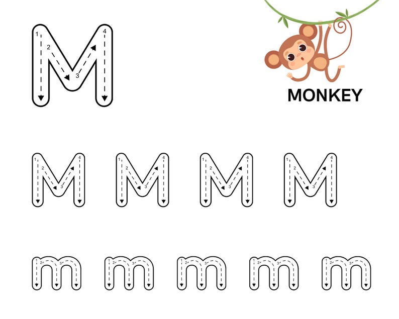 Printable Alphabet Tracing Sheet for Kids | ABC Writing Practice ...