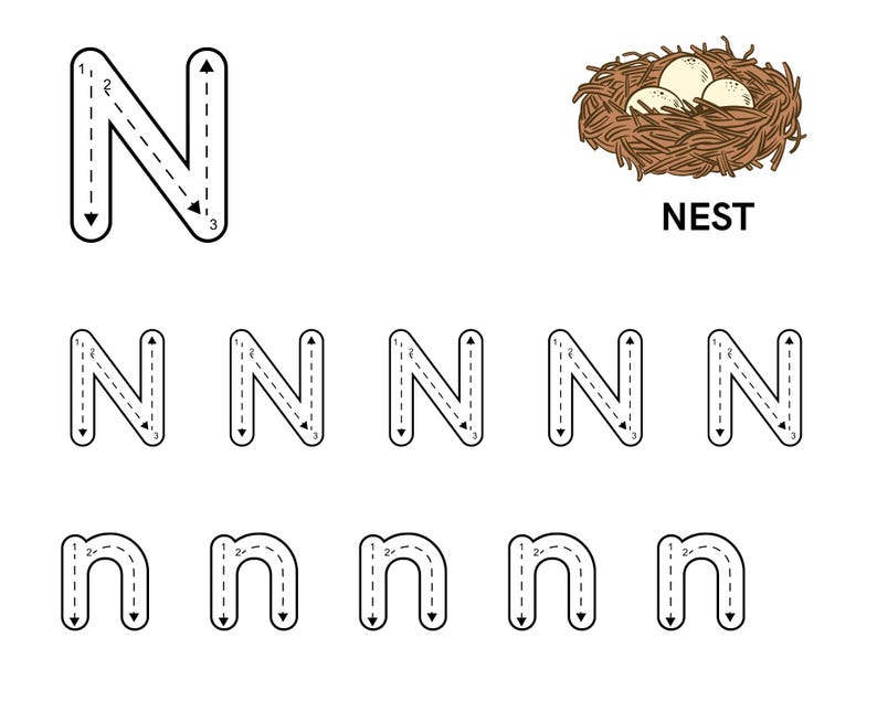 Printable Alphabet Tracing Sheet for Kids | ABC Writing Practice ...