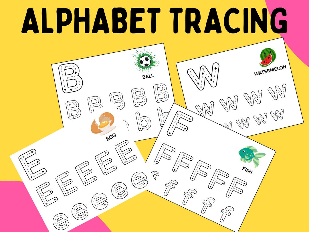 Printable Alphabet Tracing Sheet for Kids | ABC Writing Practice ...