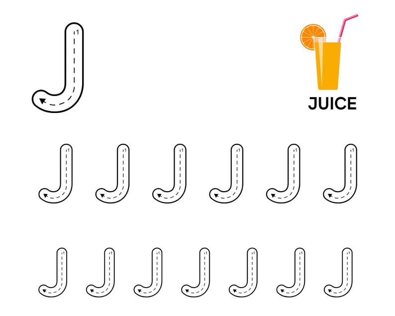 Printable Alphabet Tracing Sheet for Kids | ABC Writing Practice ...