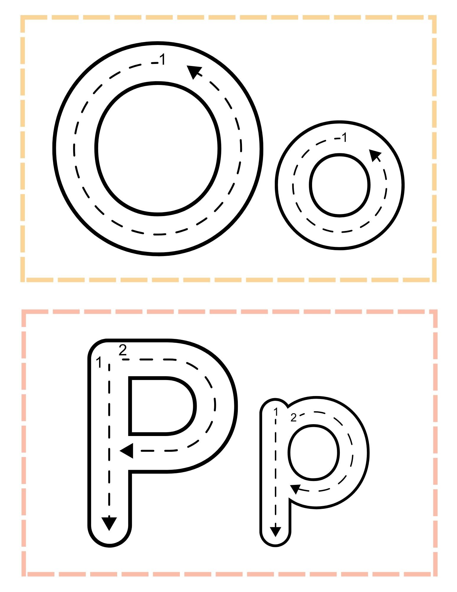 Printable Alphabet Tracing Cards | Uppercase & Lowercase Letter Writing ...