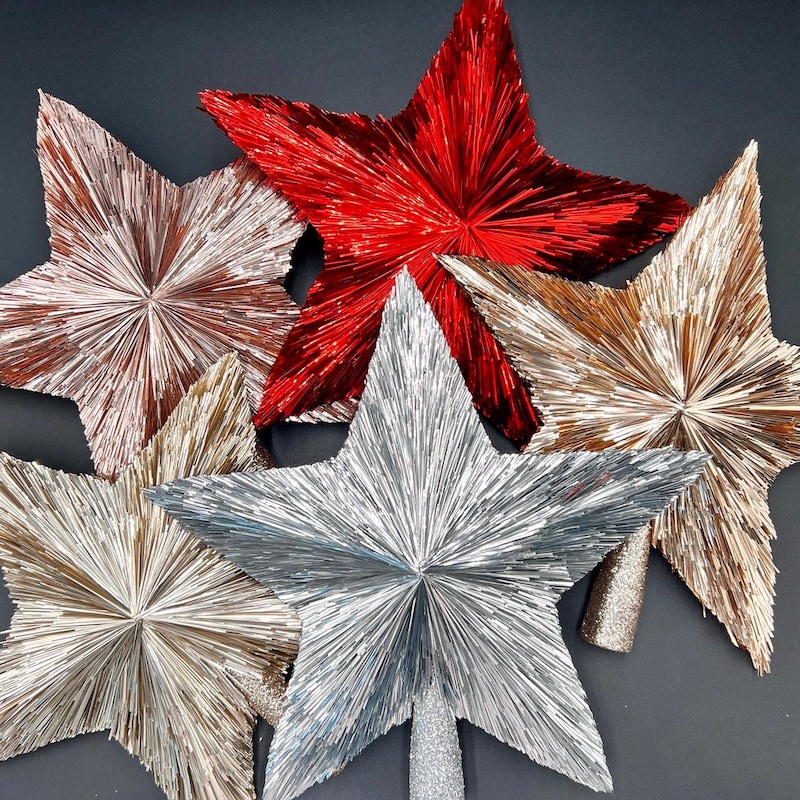 Large Star Topper Silver - Etsy