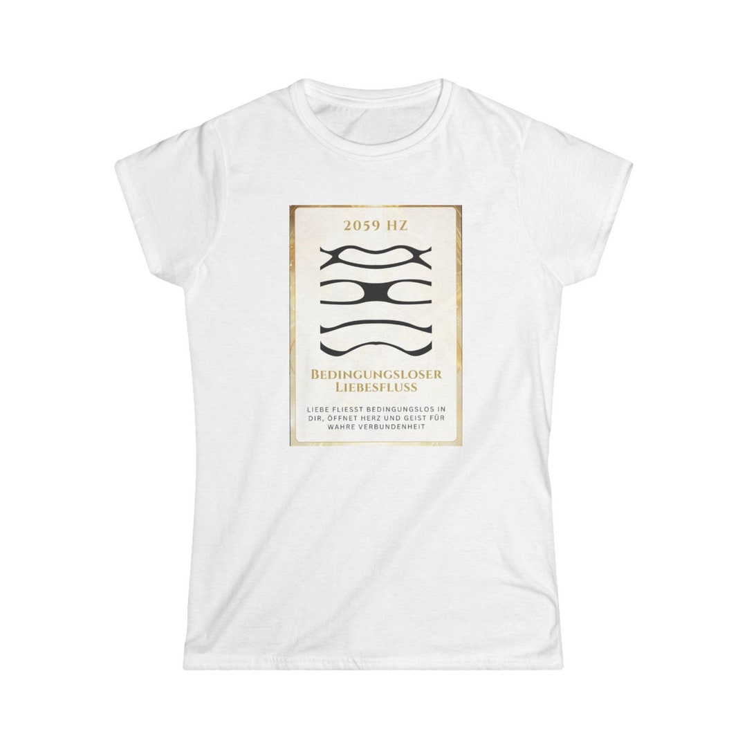 Frequency T-shirt Health, Health Frequency Tee, Women's Softstyle Shirt ...