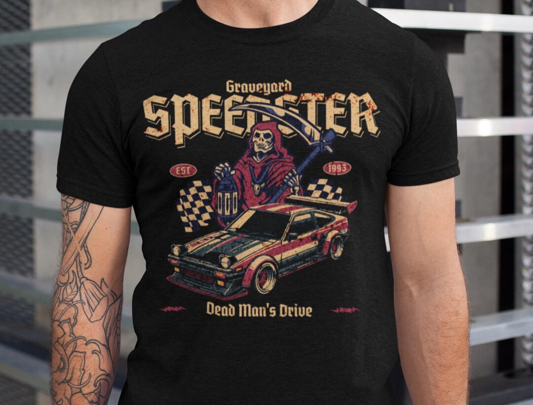 JDM Car Shirt, Graveyard Speedster Shirt, Japanese Car Guy Gift ...