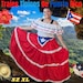 Puerto Rican Dress Costume: Child & Women Bomba Y Plena Outfit (3PC) - Etsy