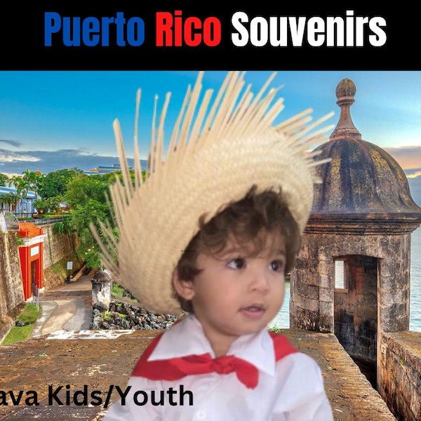 Puerto Rico Straw Hat - Etsy