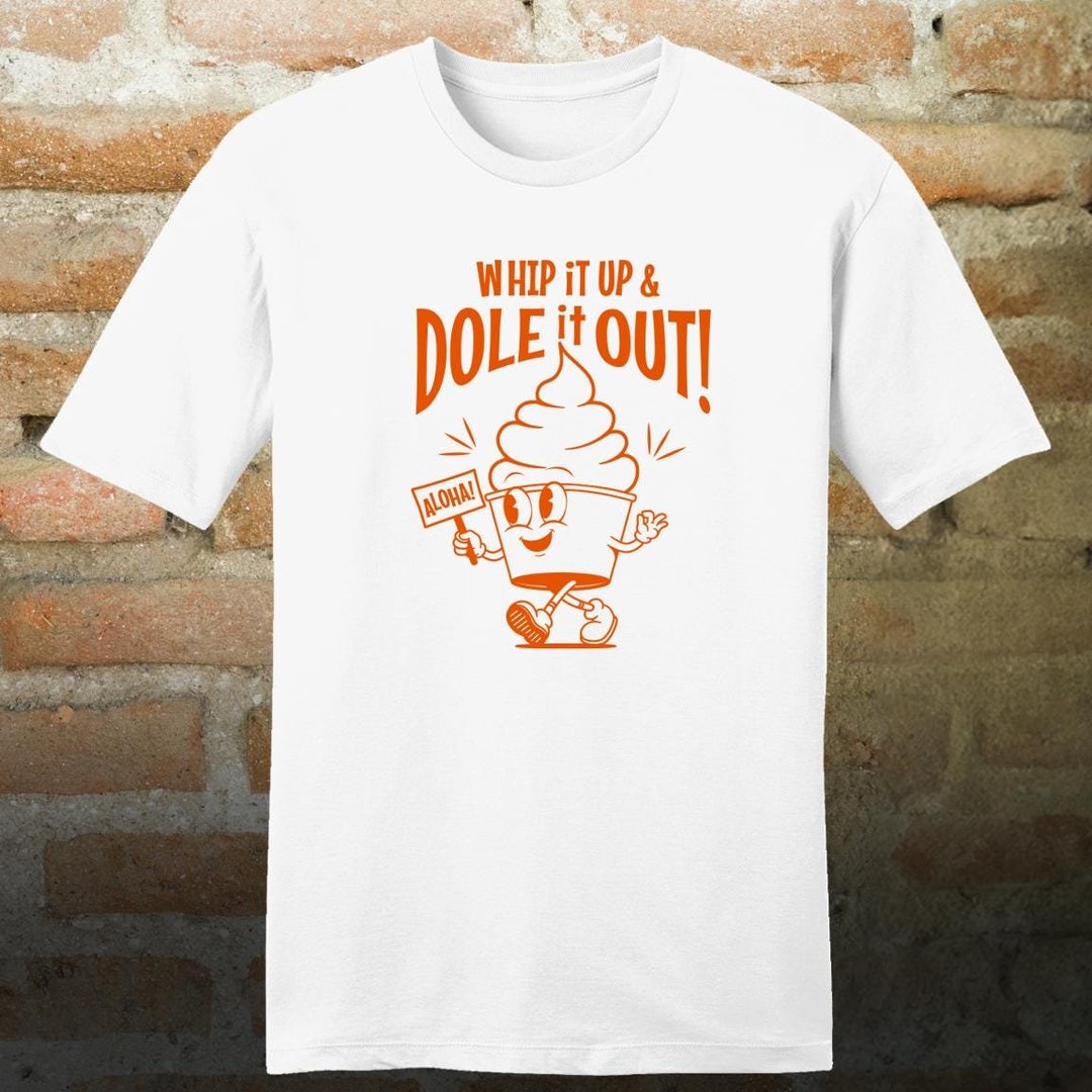 Dole Whip T-shirt | Disney Snack Lover | Theme Park Snack Shirt ...