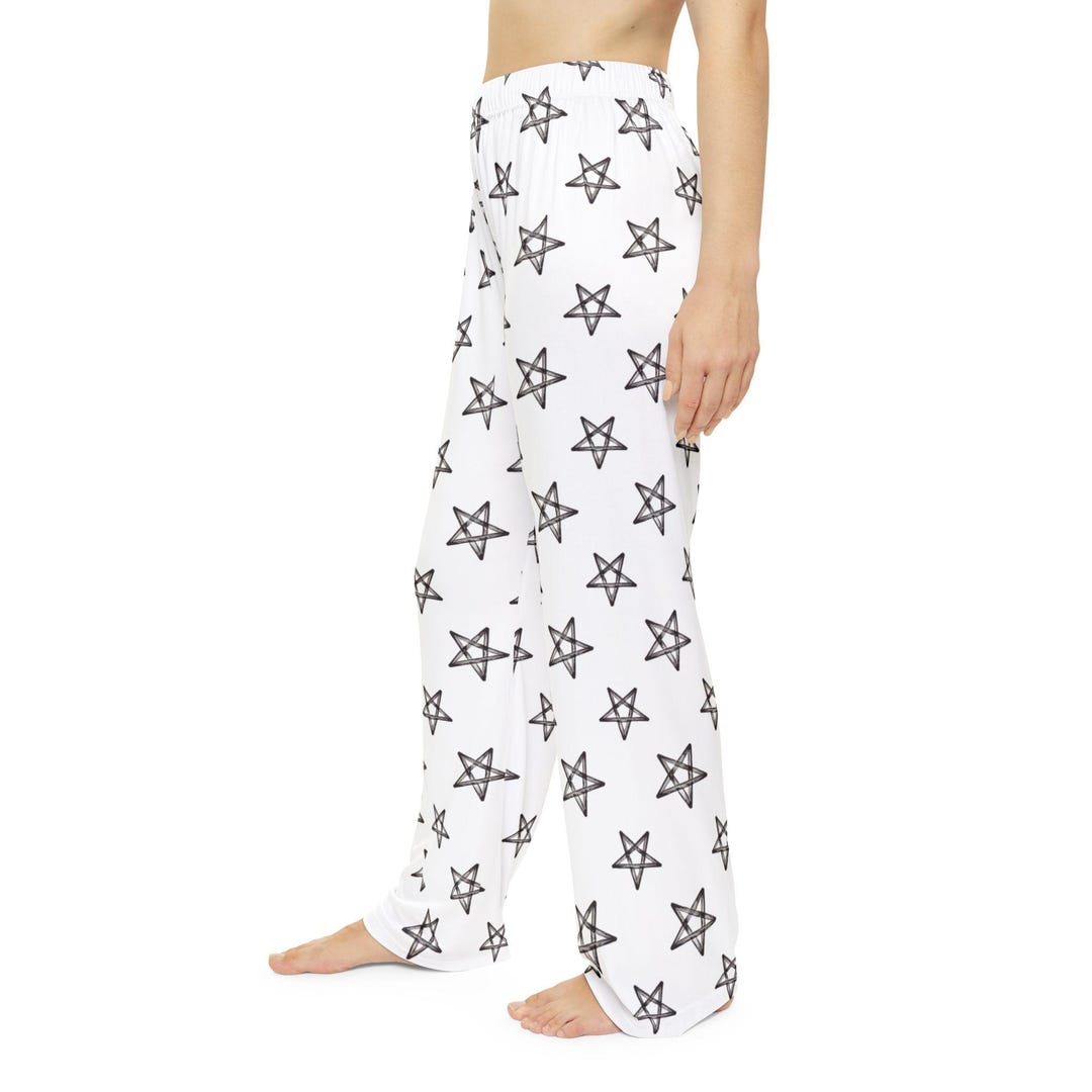 Pentagram Women's Pajama Pants, Cozy Sleepwear, Gift for Her ...