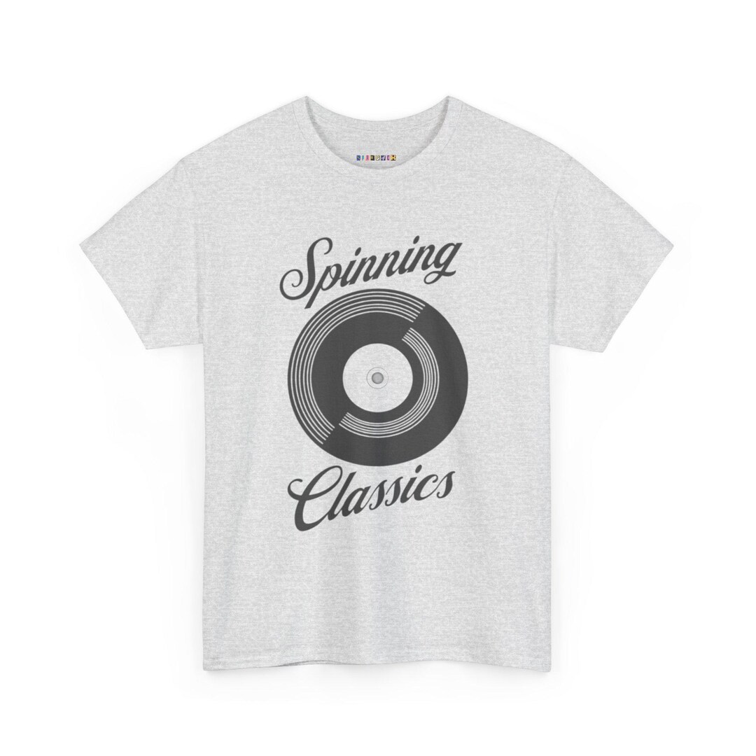 Spinning Classics Vinyl Record T-shirt, Music Lover Shirt, Unisex ...
