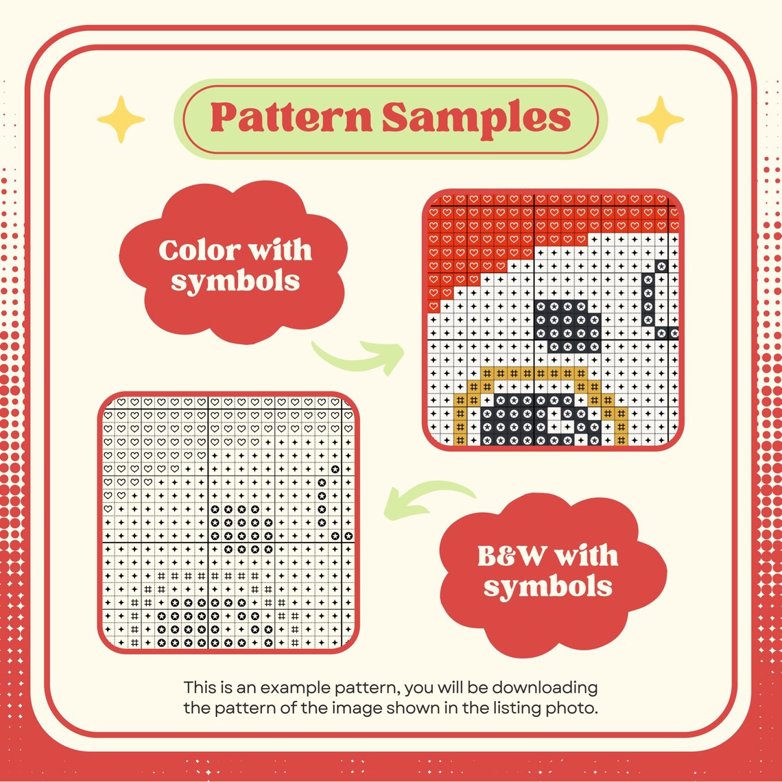 Smiski at Work Cross Stitch Pattern | Digital PDF Download - Etsy