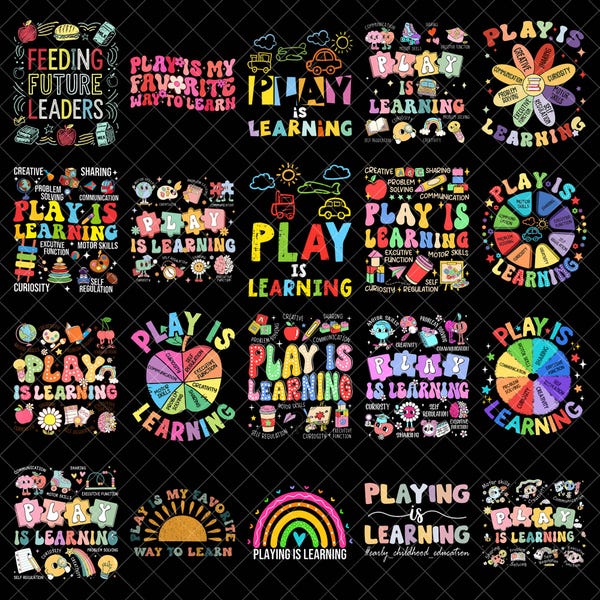 Play is Learning Svg - Etsy