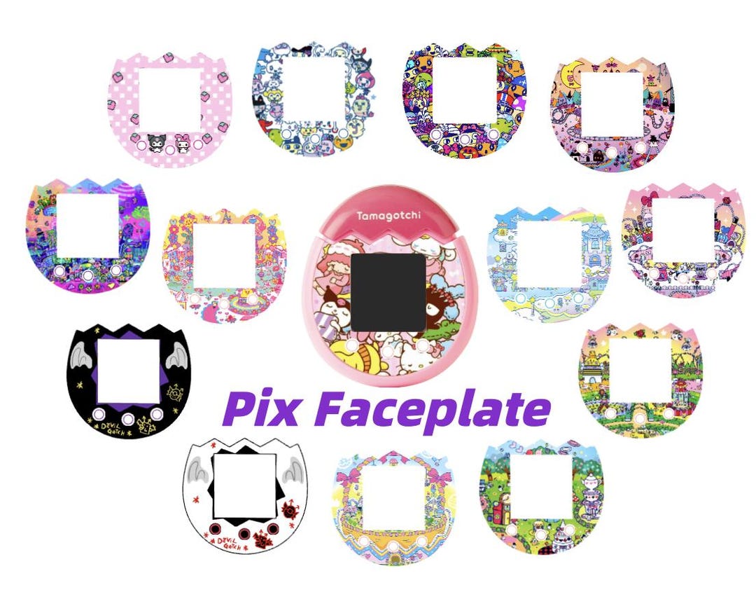 Tamagotchi Pix Faceplate | Tama Devil Gotch | Sanrio Kuromi Melody ...