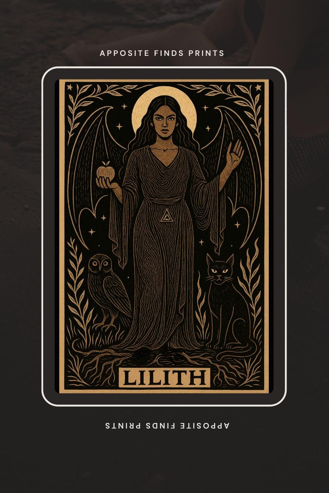Lilith Art Print | Dark Goddess, Occult Decor (digital Download) - Etsy