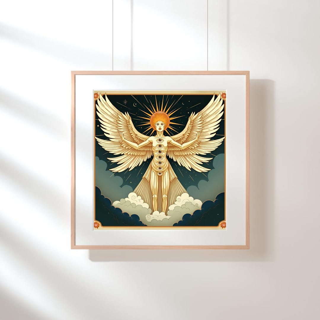 Divine Watcher: the Seraphim - Etsy