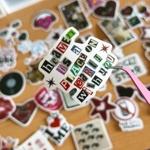 50pcs Downtown Girly Aesthetic Sticker Pack, Y2K Stickers, Retro ...