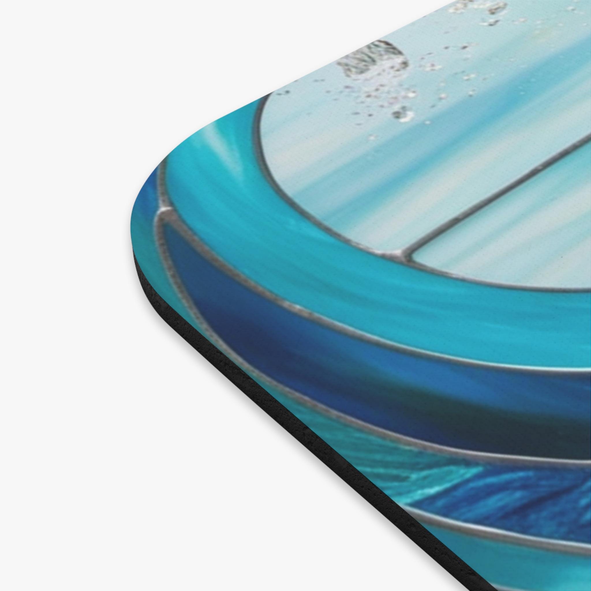 Marine Life Mouse Pad, Colorful Turtle Mousepad, Ocean Decor, Office ...